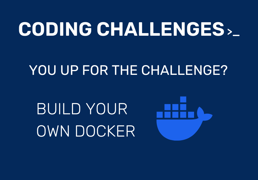 Build Your Own Docker Build Your Own Docker